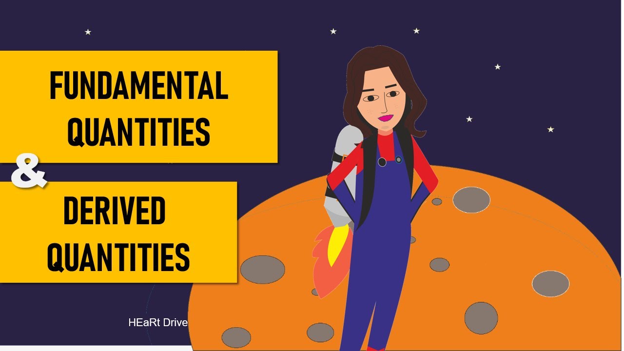 Fundamental Quantities and derived quantities | Classroom science | HEaRt Drive