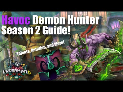 Havoc Demon Hunter WoW 11.1 Guide! Talents, Rotation, AND MORE!
