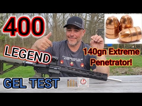 400 LEGEND - 140gn EXTREME PENETRATOR ๐ฅ Gel Test!!