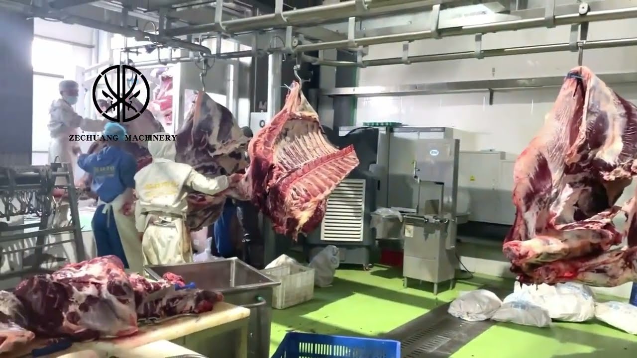 Cow Slaughtering Meat Hooks Halal Cattle Abattoir Equipment Pulley Hooks For Cattle Slaughterhouse