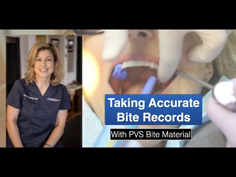 How To Take Accurate Bite Recording using a ribbon tip to capture great registration.