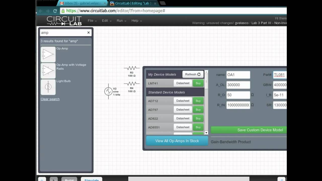 Ultra Fast CircuitLab Tutorial of Simple Circuits - MedInst
