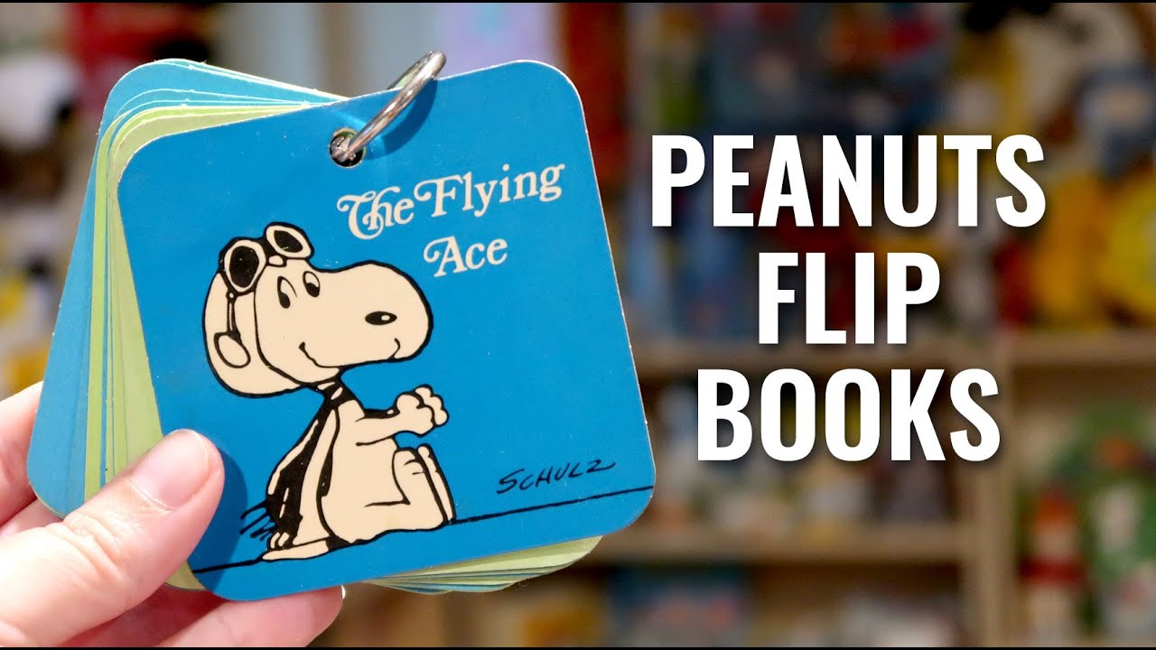 Peanuts Flip Books from Hallmark - Snoopy Finds | CollectPeanuts.com