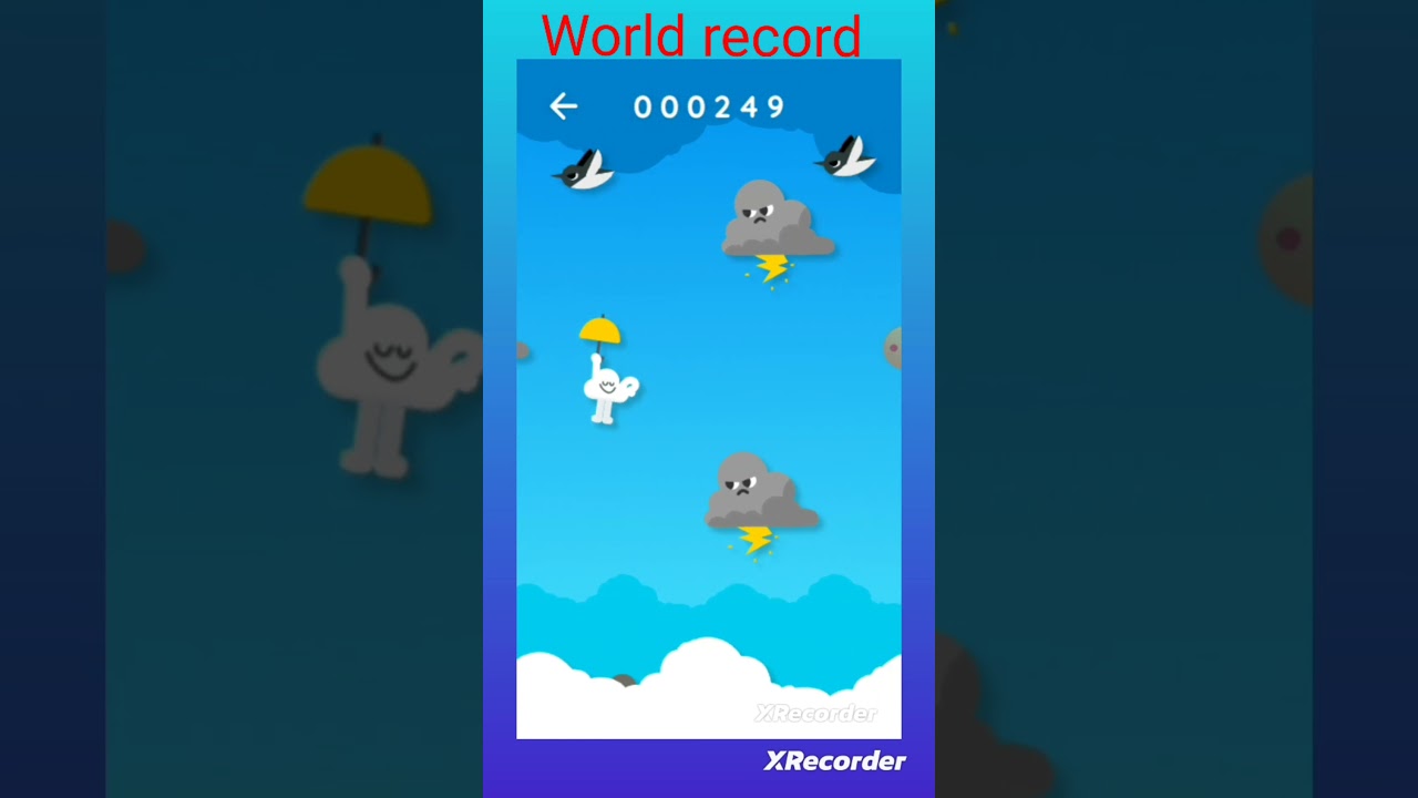 World record in Google cloud game