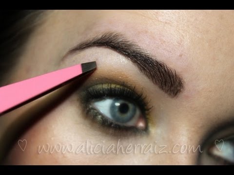 TUTORIAL PARA TENER UNAS CEJAS PERFECTAS | Fashionhair22