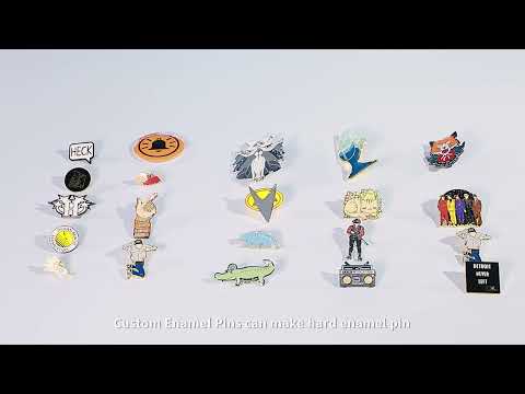 Custom Hard Enamel Pin | Enamel Pin Manufacturer