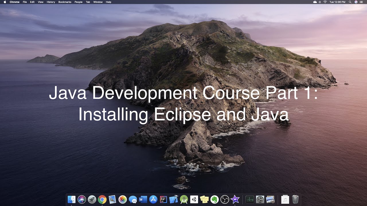 Java Development Course Part 1: Installing Eclipse and Java