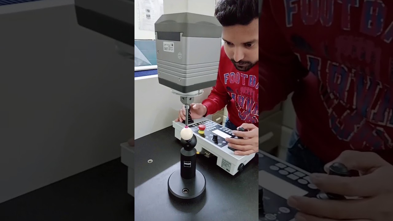 Zeiss CMM Calibration practical 1