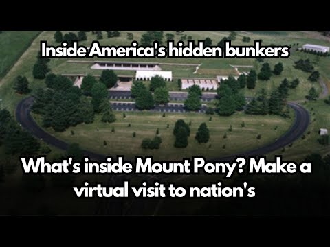 What's inside Mount Pony? Make a virtual visit to nation's | Inside America's hidden bunkers