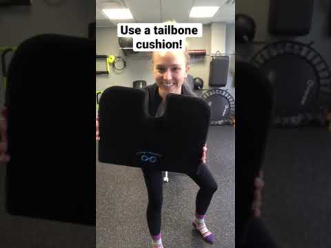 What’s our go-to tip for tailbone pain?