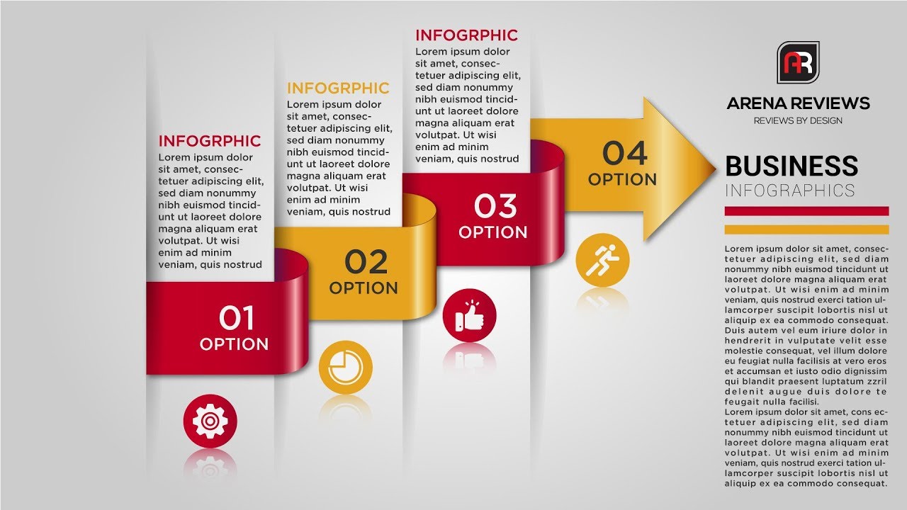 Adobe Illustrator Tutorial: Business Infographic Design template | 3D Graphic Design  |