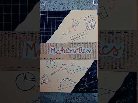DIY frontpageidea | math project #design #math #shortsvideo #frontpage #shorts #art #youtubeshorts