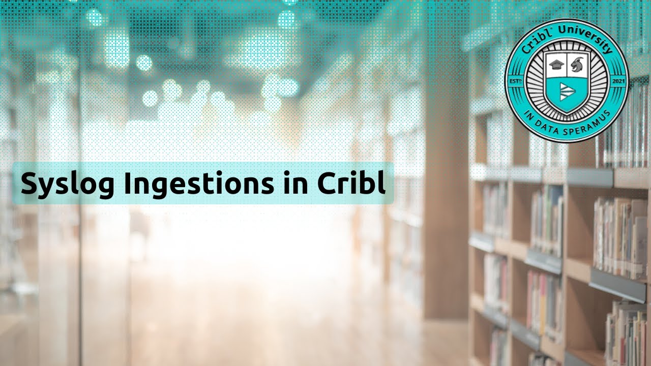 How to Use Cribl Sandboxes to Explore Syslog Ingestion and Writing to S3 Compatible Storage
