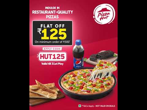 Bring the Hut Home | FLAT 125 OFF | Contactless Delivery