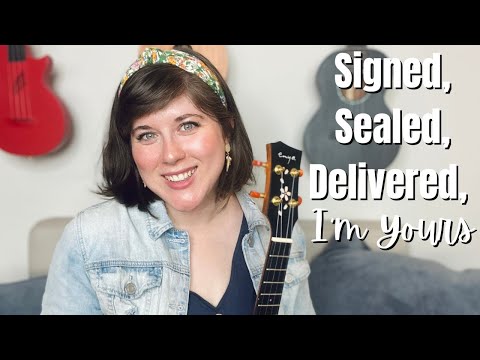 Signed, Sealed, Delivered, I'm Yours by Stevie Wonder EASY Ukulele Play Along | Cory Teaches Music