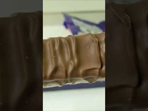 Unwrapping Cadbury Crunchie Bar #shorts #cadburychocolate #unwrappingasmr