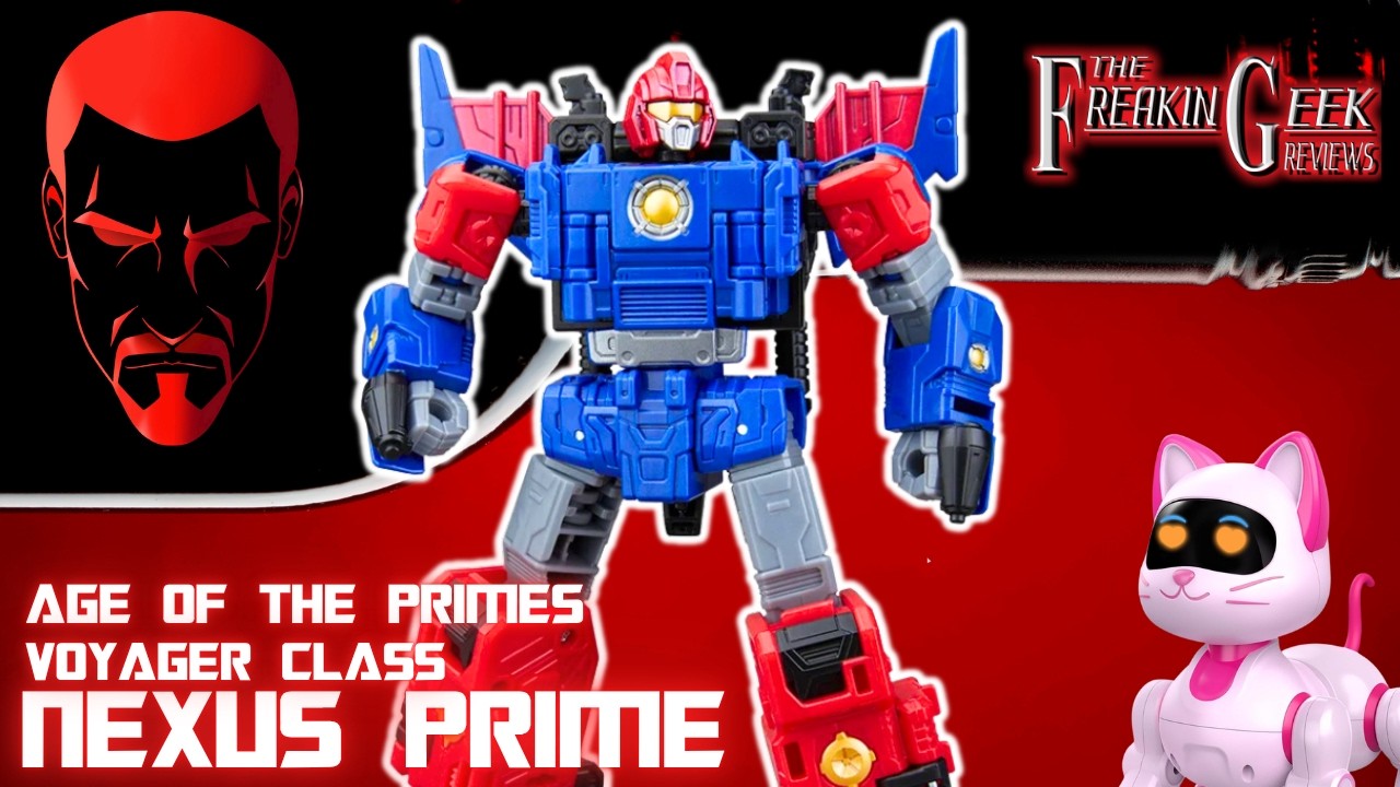 THE BEES NEES! | Age of the Primes Voyager NEXUS PRIME: EmGo's Transformers Reviews