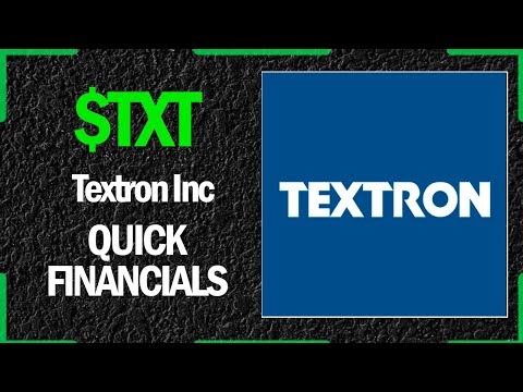 $TXT Stock - Textron Inc | Quick Financials | LAST 12 YEARS