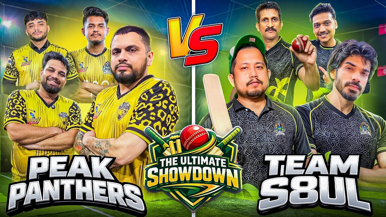 S8UL VS PEAK PANTHERS CRICKET VLOG 🔥