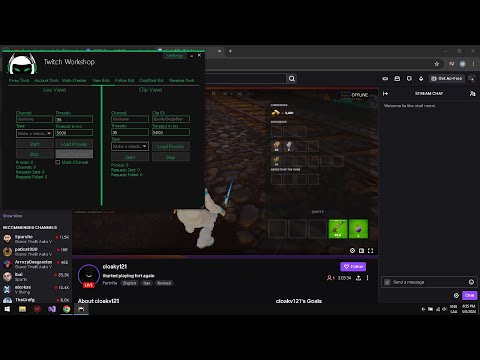 TWITCH VIEW BOT 2024 WORKING +150 VIEWERS ON TWITCH