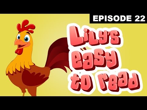 The Fox And The Cock - Reading Practice for Kids - Rebus Stories Lilly's Easy To Read - Episode 22