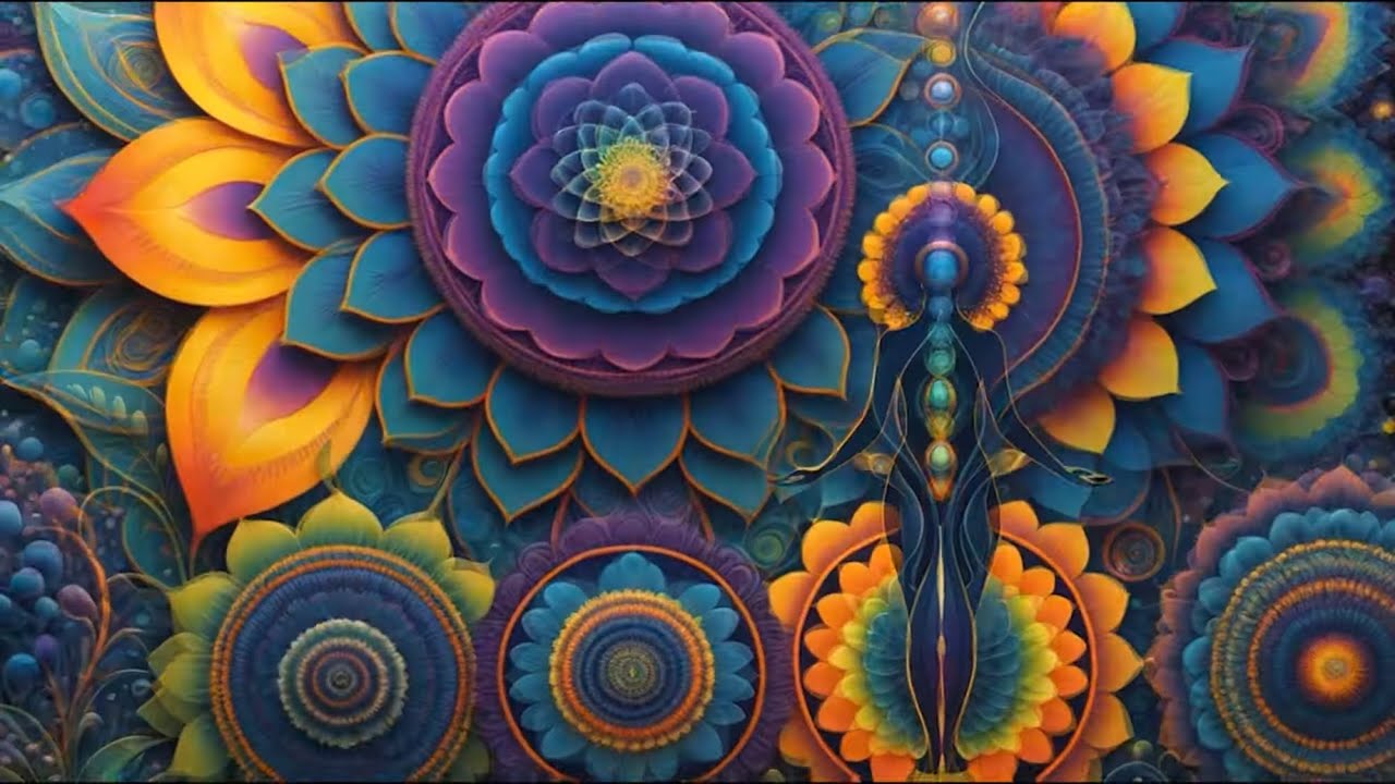 4k Psychedelic Visuals: Cosmic Harmony - A Psychedelic Journey to Inner Peace #psychedelic #visuals