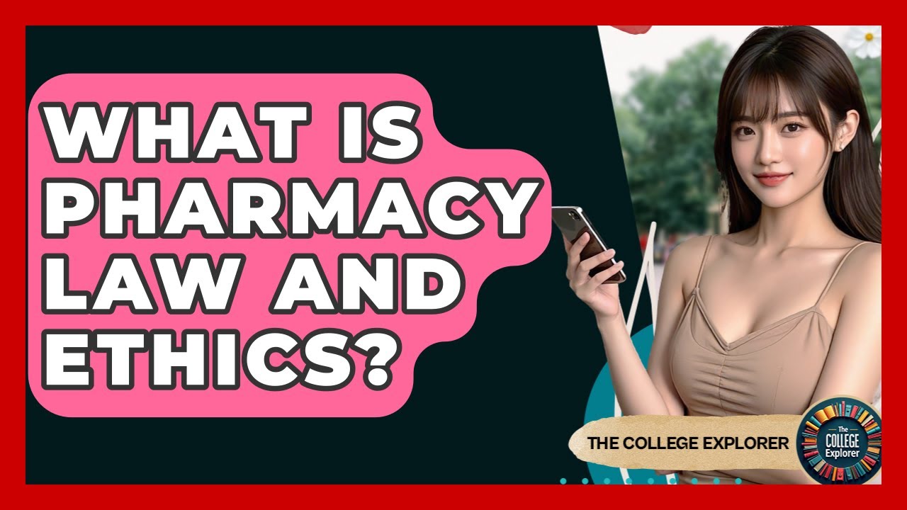 What Is Pharmacy Law And Ethics? - The College Explorer