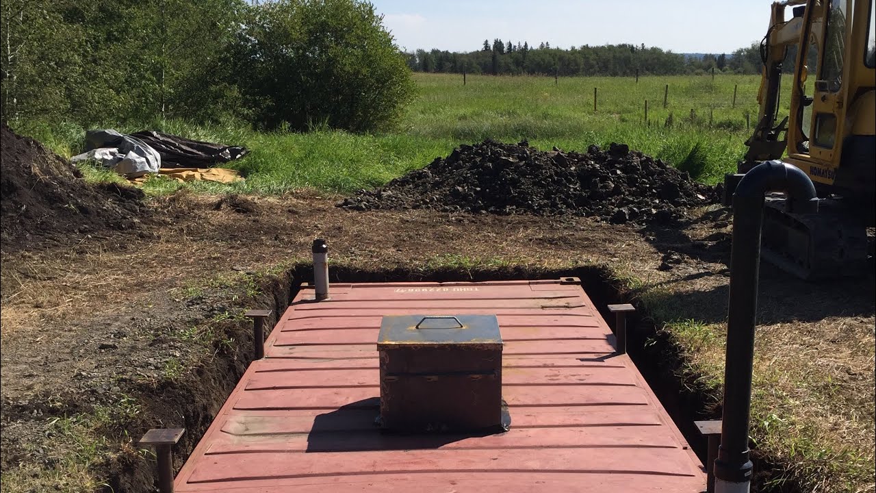 Root cellar build from shipping container part 1