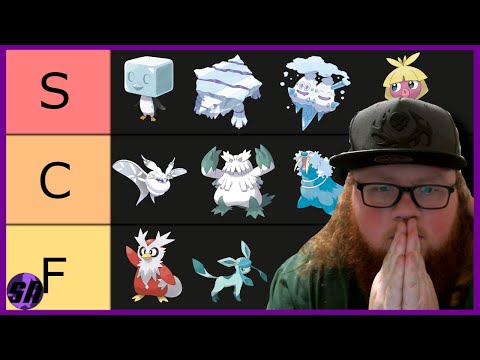 The Most Accurate Ice Type Pokémon Tire List