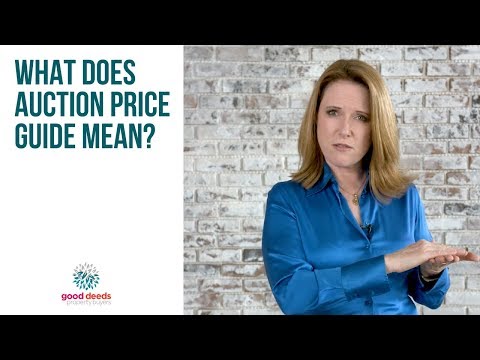 What does auction price guide mean? | Buyers Agents Sydney | Good Deeds