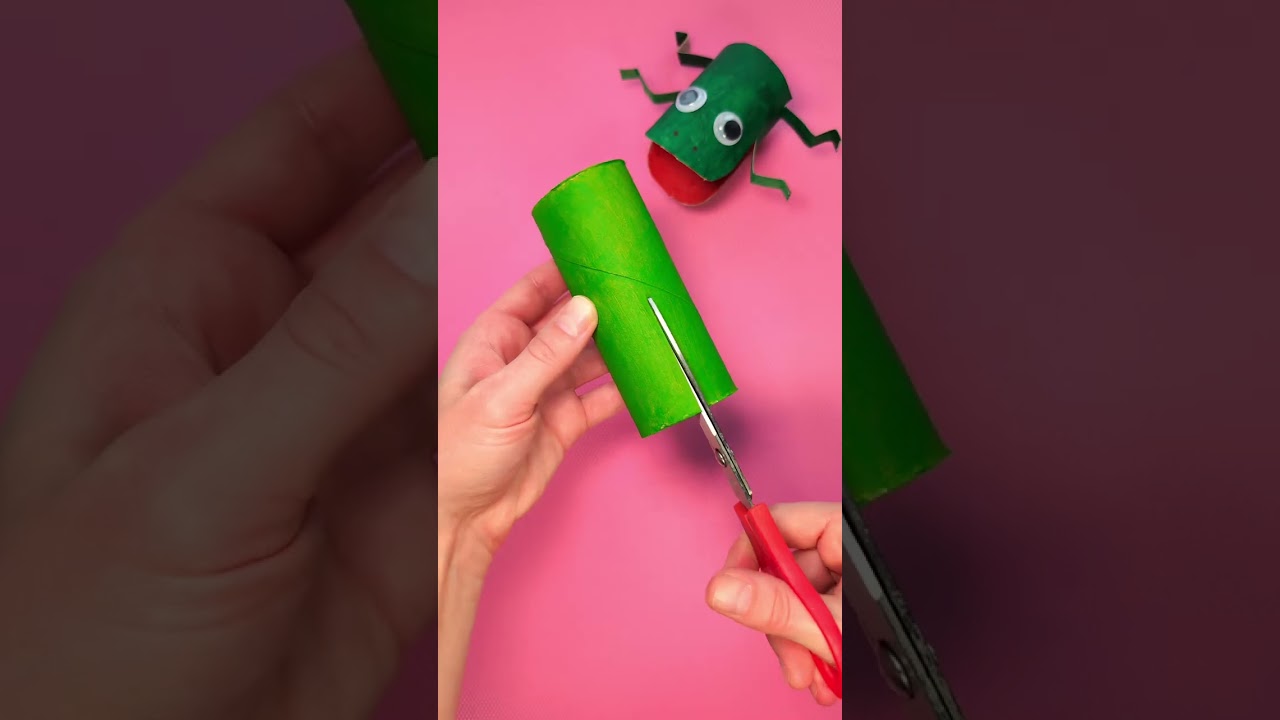 Toilet Roll Frog Fun! 🐸✨