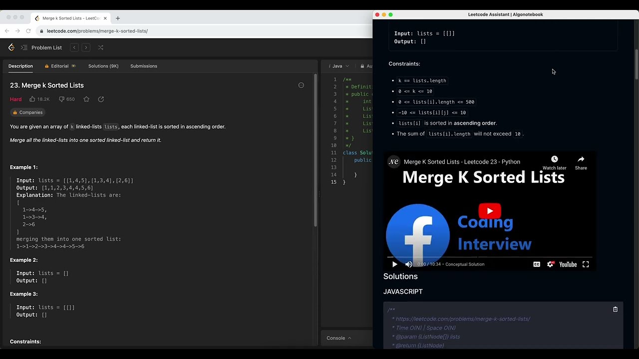 Leetcode Assistant - a helpful Chrome Extension