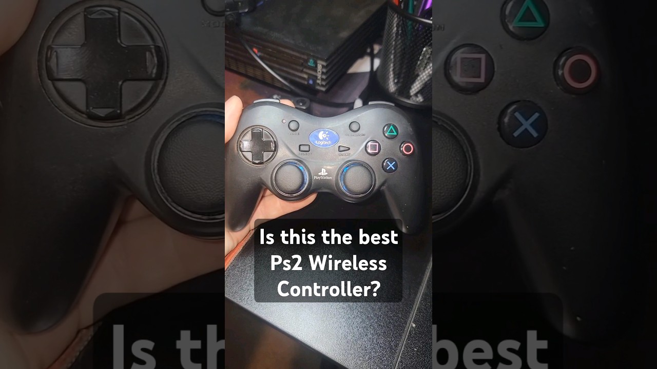 Wireless Logitech PS2 Controller #tutorial #playstation2 #techreview