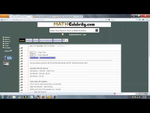 Sales Tax Calculator