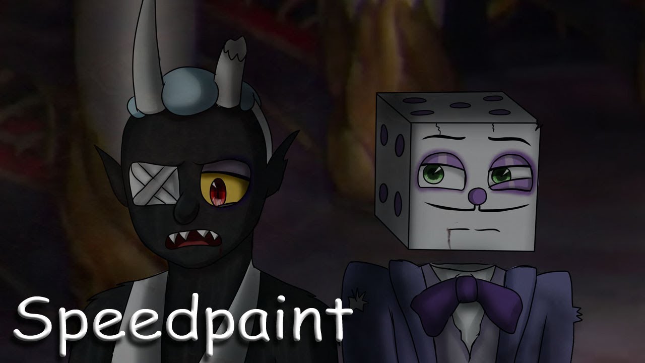 King Dice x Devil QwQ - Speedpaint
