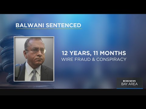 Former Theranos exec Ramesh 'Sunny' Balwani sentenced to nearly 13 years in prison