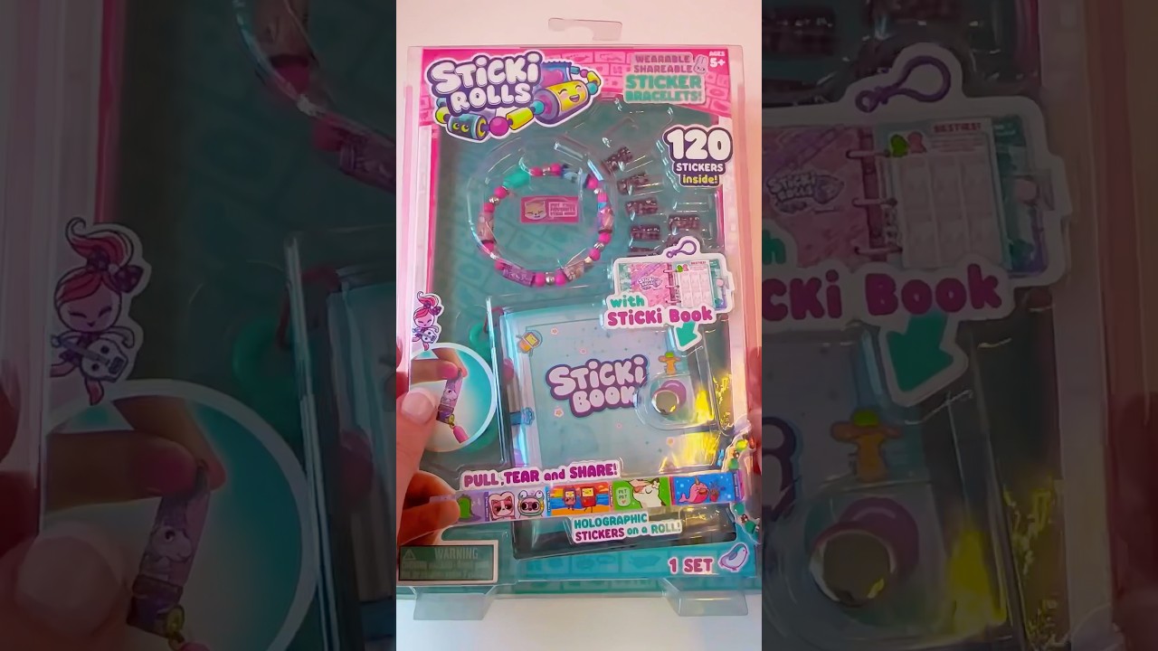 Have you seen Sticki Rolls? #stickirolls #friendshipbracelet #stickers #bracelet