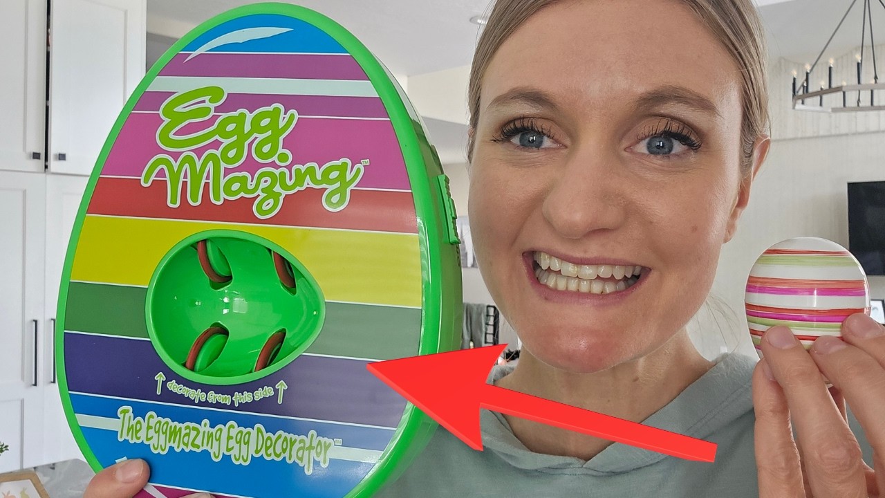 How To Use The Eggmazing Egg Decorator Spinner (Product Link in Description)