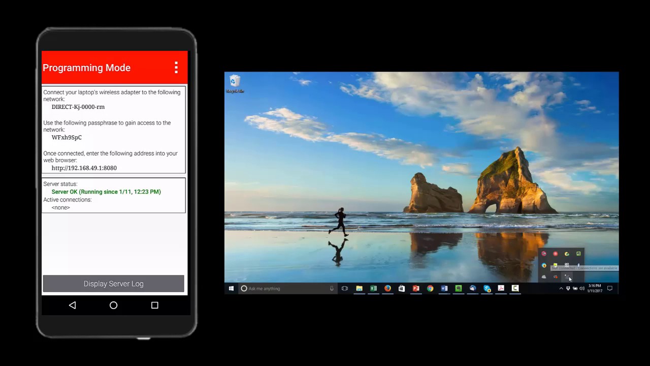 Connect to Programming Mode - Blocks