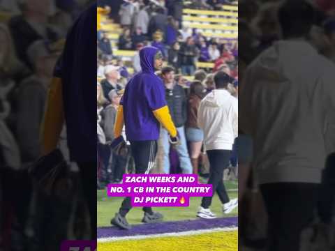 LSU FOOTBALL RECRUITS DJ PICKETT AND ZACH WEEKS ๐