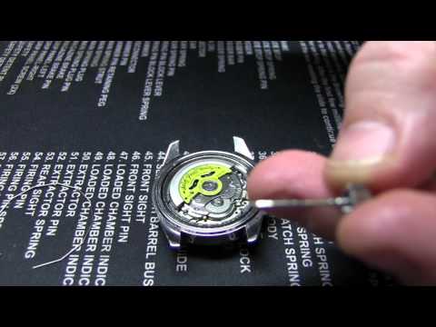 How to Mod Invicta 8926 Pro Diver Part 2 : Caseback, Crown & Movement