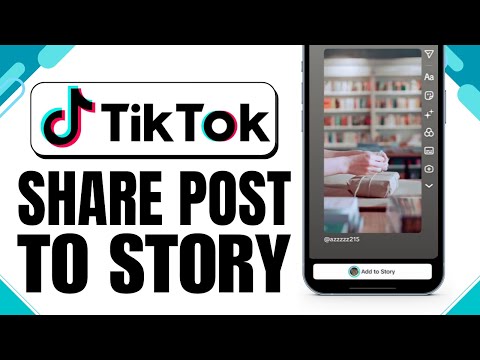 How to Share a Post to Story on Tiktok
