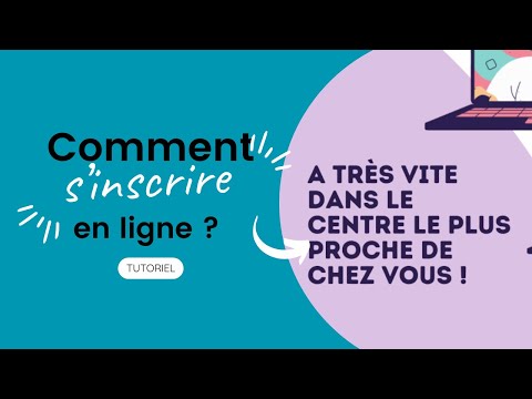 Comment s'inscrire en ligne ?