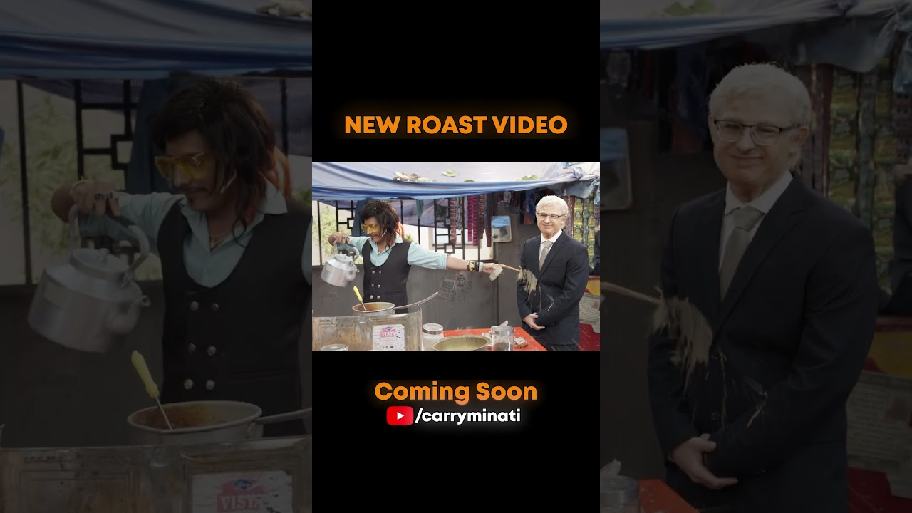 New roast video coming out soon!                  #carryminati #roast #comedy