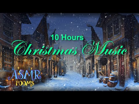 Relaxing Christmas Instrumental Music 10 Hours | Harry Potter Inspired Ambience | Holiday Playlist