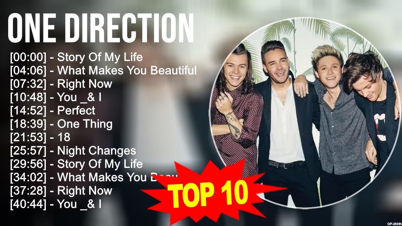 One Direction 2023 MIX ~ Top 10 Best Songs ~ Greatest Hits ~ Full Album