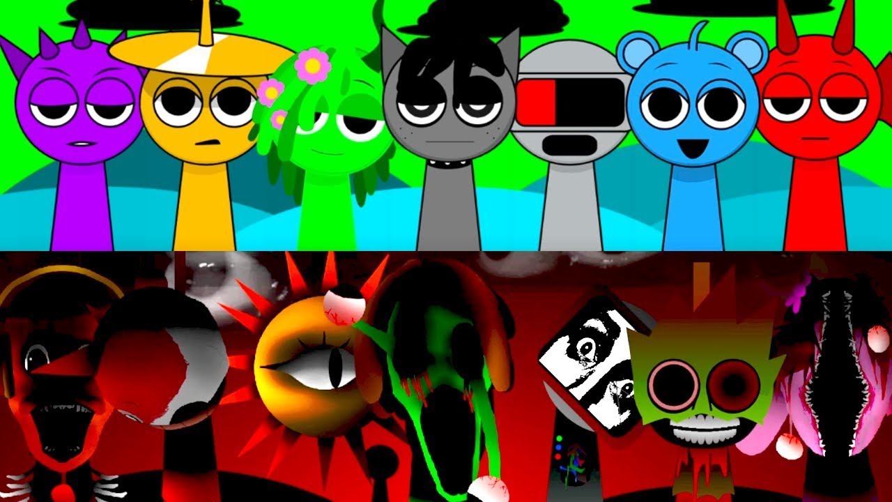 Incredibox Sprunki - Swapped | Normal Version Vs Horror Version