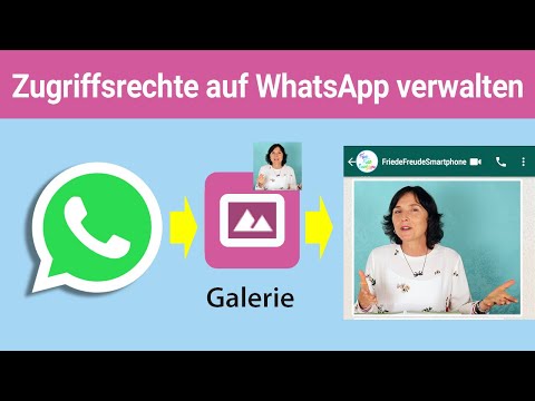 Zugriffsrechte in WhatsApp verwalten. Smartphone Training für Senior*innen Teil 43