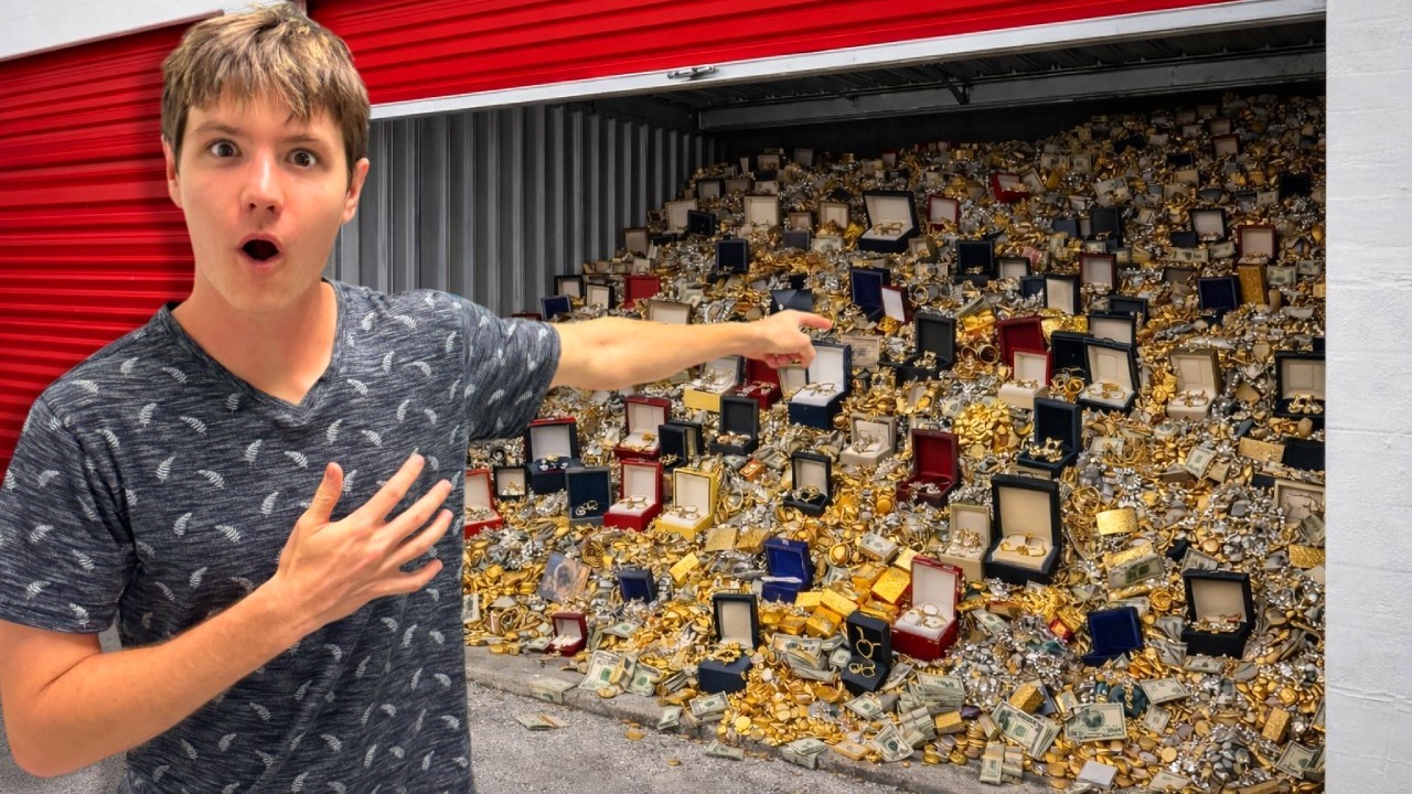 I BOUGHT AN ABANDONED STORAGE UNIT FULL OF JEWELRY!!