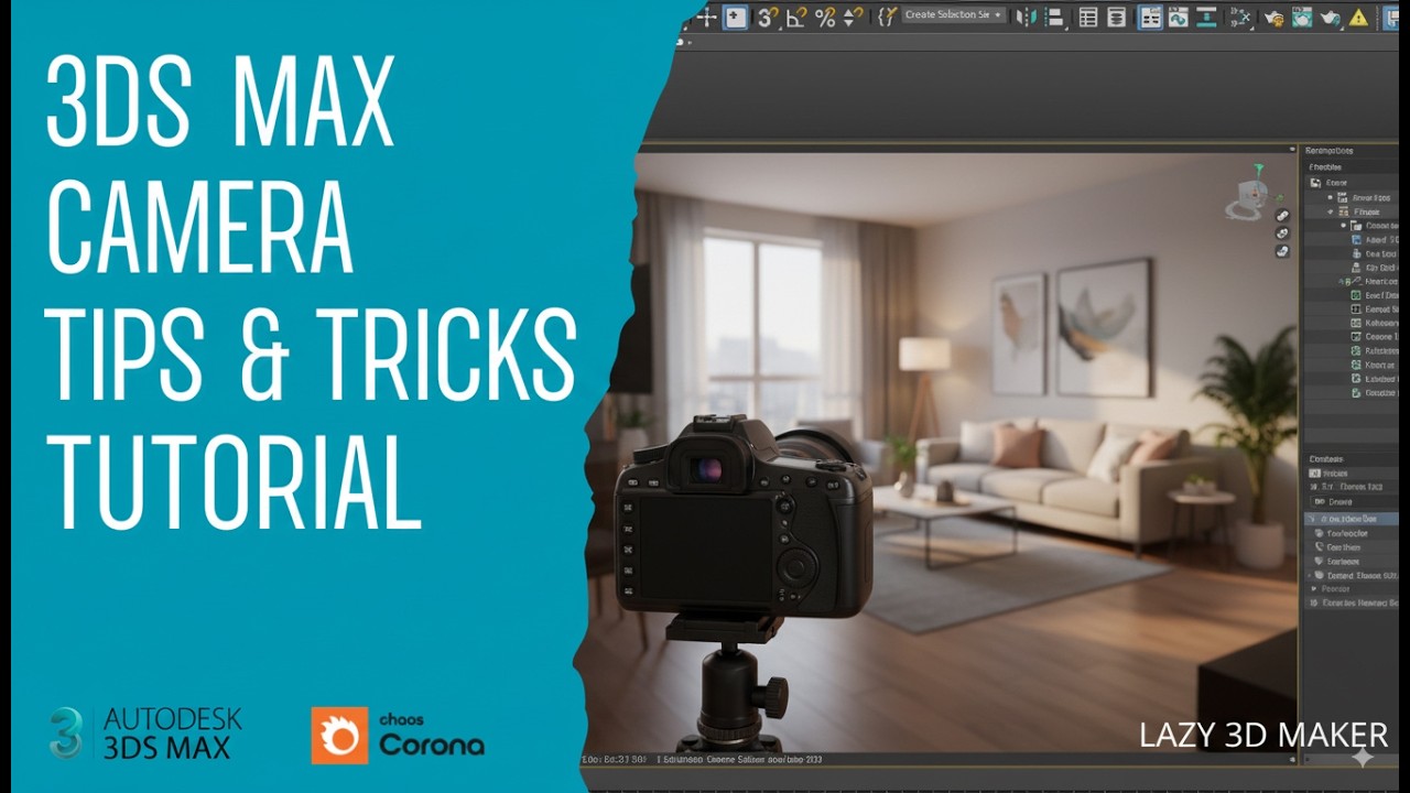 Master Camera in 3ds Max – Tips & Hidden Tricks.